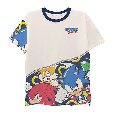 Click here for Boys Short Sleeve Regular Fit Sonic the Hedgehog G... prices