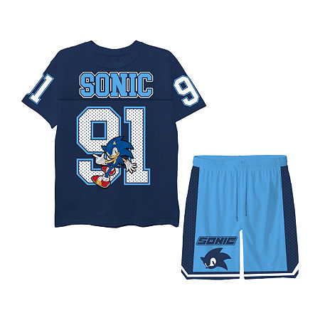 Click here for Toddler Boys Sonic the Hedgehog 2-pc. Short Set  3... prices