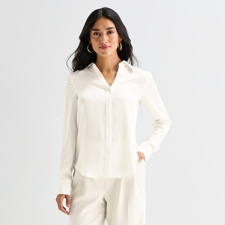 Click here for Worthington Womens Cuffed Long Sleeve Regular Fit... prices