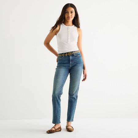 Click here for a.n.a Womens High Rise Curvy Straight Fit Jean  18... prices