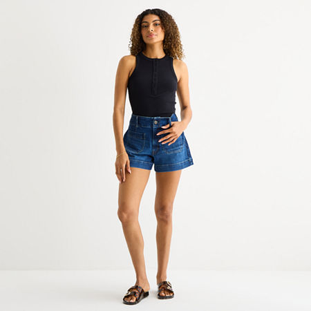 Click here for a.n.a Womens Highest Rise Denim Short  18 Petite... prices