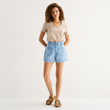 Click here for a.n.a Womens Highest Rise Denim Short  18 Petite... prices