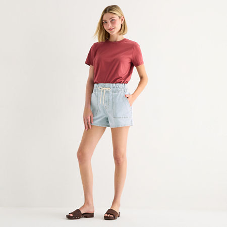 Click here for a.n.a Utility Womens Highest Rise Denim Short  8 P... prices