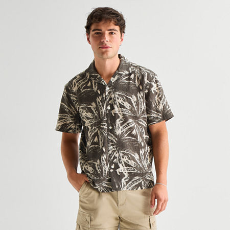 Click here for Arizona Mens Short Sleeve Regular Fit Button-Down... prices