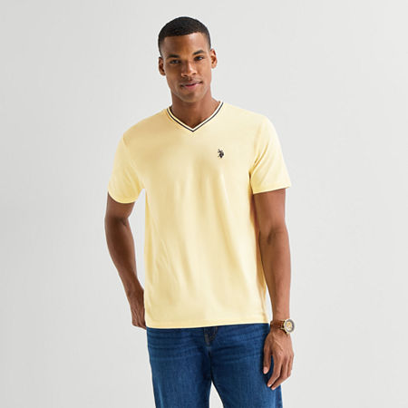 Click here for U.S. Polo Assn. Tipped Stretch Mens V Neck Short S... prices