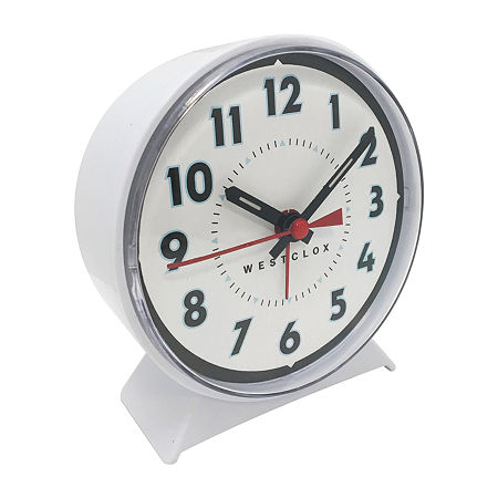 Click here for Westclox Keywound Alarm Clock  One Size  White prices