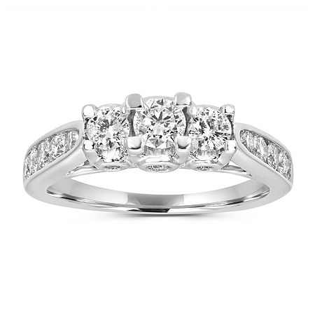 Click here for Love Lives Forever Womens 1 CT. T.W. Natural White... prices