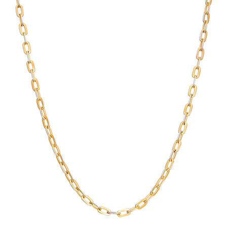 Click here for Mens Stainless Steel 24 Inch Link Necklace  One Si... prices