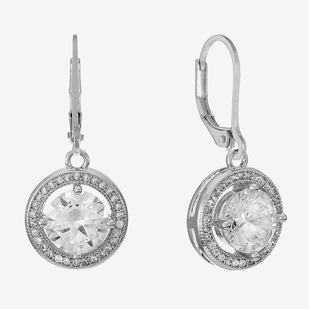 Click here for Monet Jewelry Timeless Silver Tone Womens Cubic Zi... prices