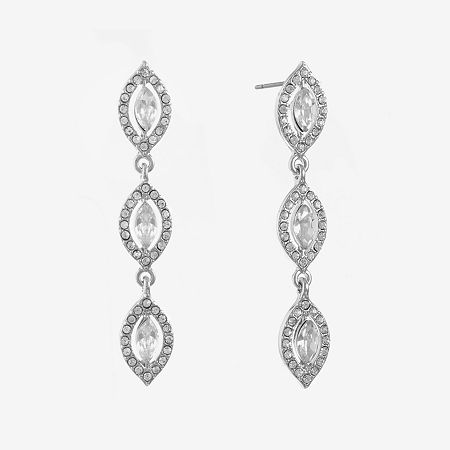Click here for Monet Jewelry Timeless Silver Tone Linear Womens H... prices