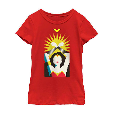 Click here for Little & Big Kid Girls Crew Neck Short Sleeve Regu... prices
