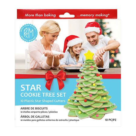 Click here for R&M International Llc Star Tree 10-pc. Cookie Cutt... prices
