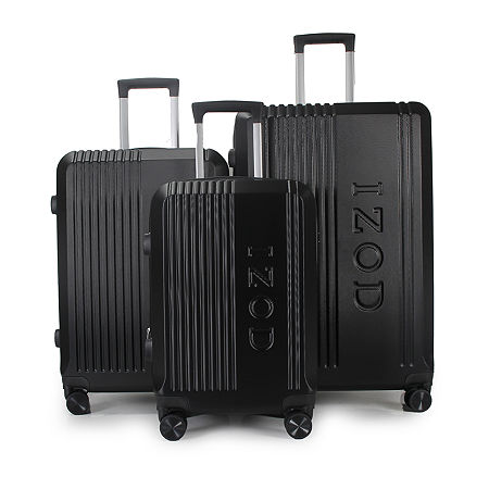 Click here for IZOD Zane 3-pc. Hardside Expandable Luggage Set  O... prices