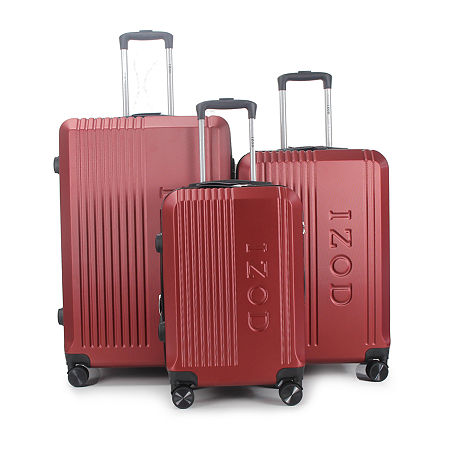 Click here for IZOD Zane 3-pc. Hardside Expandable Luggage Set  O... prices
