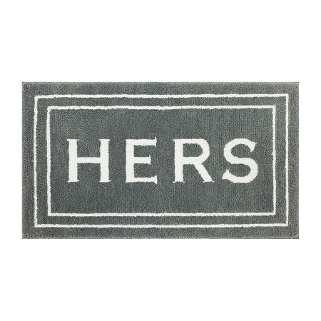 Click here for Mohawk Home Knitted His & Hers Bath Mat  One Size... prices