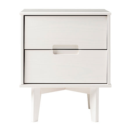Click here for Modern 3 Drawer Solid Wood Nightstand  One Size  W... prices