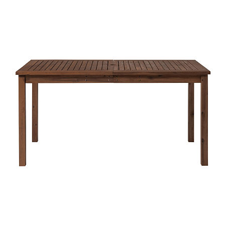 Click here for Catania Patio Dining Table  One Size  Brown prices