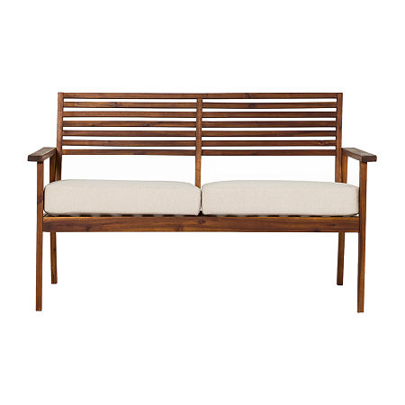 Click here for Modern Outdoor Zan Loveseat  One Size  Brown prices