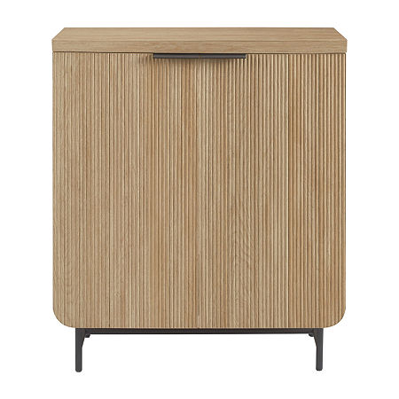 Click here for Scandinavian 2-Door Accent Cabinet  One Size  Brow... prices