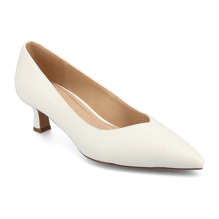 Click here for Journee Collection Pammie Womens Pointed Kitten He... prices
