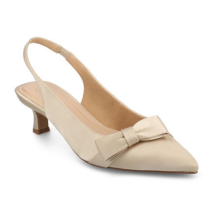 Click here for Journee Collection Womens Paloma Bow Kitten Heel S... prices
