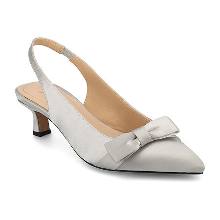 Click here for Journee Collection Womens Paloma Bow Kitten Heel S... prices