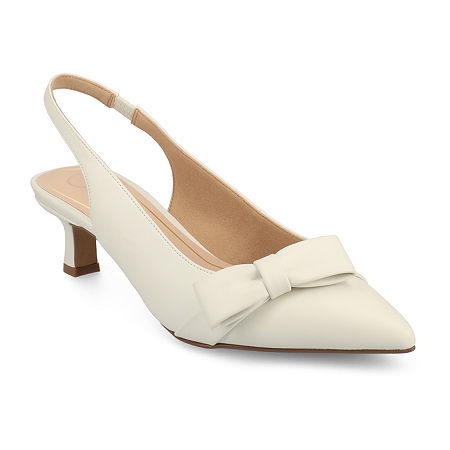Click here for Journee Collection Womens Paloma Bow Kitten Heel S... prices