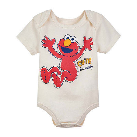 Click here for Sesame Elmo Baby Boys Sesame Street Crew Neck Shor... prices