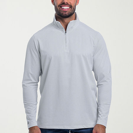Click here for Antigua Spring 2025 Mens Mock Neck Long Sleeve Jac... prices