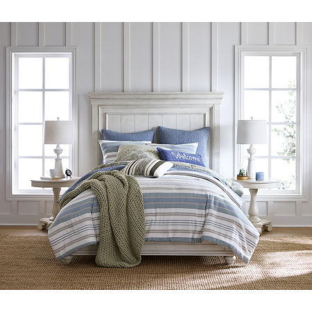 Click here for Linden Street Parker Stripe 3-pc. Comforter Set  O... prices