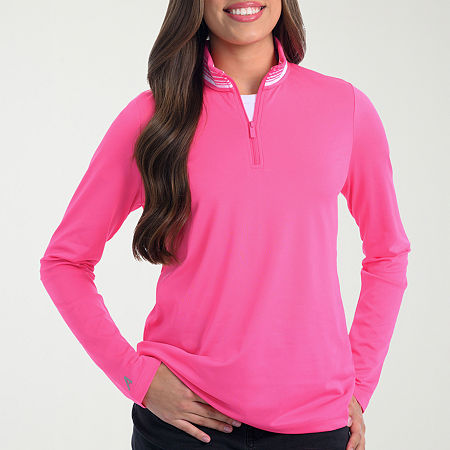 Click here for Antigua Spring 2025 Womens Mock Neck Long Sleeve A... prices