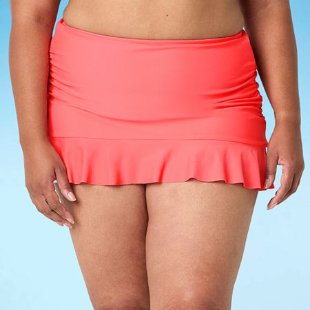 Click here for Liz Claiborne Womens Plus Swim Skirt  20w  Orange prices