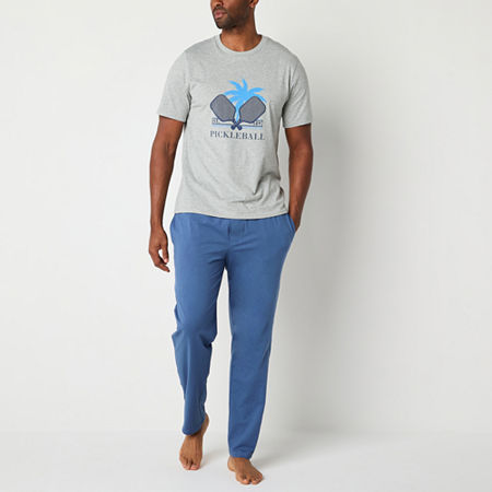 Click here for St. Johns Bay Mens Crew Neck Short Sleeve 2-pc. Pa... prices