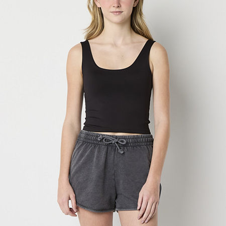 Click here for Arizona Womens Juniors Scoop Neck Sleeveless Tank... prices
