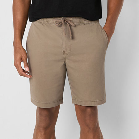 Click here for mutual weave Mens 9 Pull On Canvas Shorts Drawstri... prices