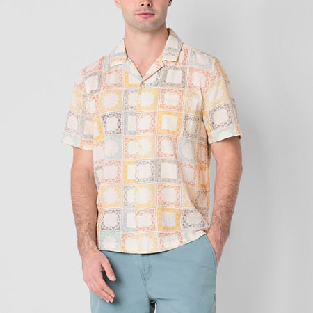 Click here for mutual weave Mens Short Sleeve Camp Shirt  Xx-larg... prices