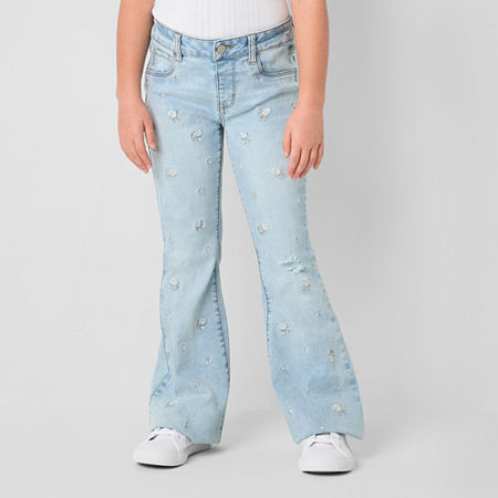 Click here for Vanilla Star Big Kid Girls Flare Leg Jean  8  Blue prices