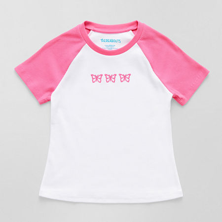 Click here for Thereabouts Little & Big Kid Girls Round Neck Shor... prices
