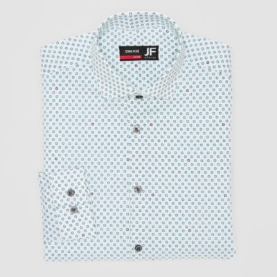 J. Ferrar Slim Ultra Comfort Mens Slim Fit Stretch Fabric Wrinkle Free ...