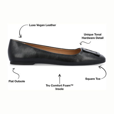 Journee Collection Womens Zimia Ballet Flats - JCPenney