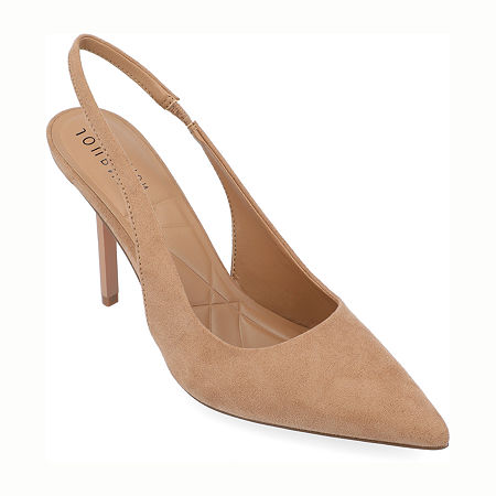 Click here for Journee Collection Womens Elenney Pointed Toe Slin... prices