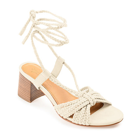Click here for Journee Signature Railee Womens Round Open Toe Sta... prices