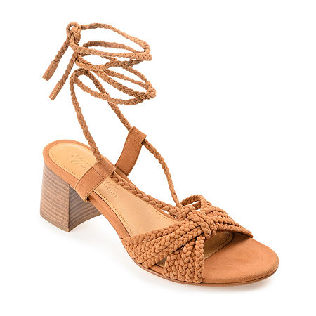 Click here for Journee Signature Railee Womens Round Open Toe Sta... prices