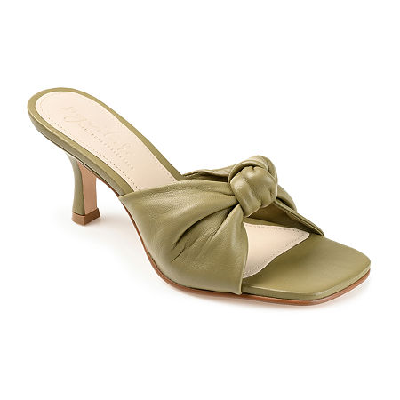 Click here for Journee Signature Finlee Womens Square Open Toe St... prices