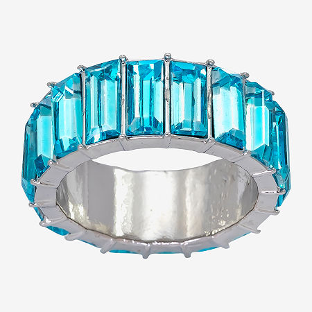 Click here for Sparkle Allure Womens 8MM Blue Crystal Pure Silver... prices