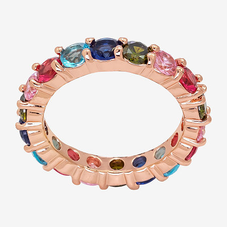 Click here for Sparkle Allure Womens 4MM Multi Color Crystal 18K... prices