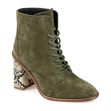 Click here for Journee Signature Womens Edda Block Heel Booties... prices