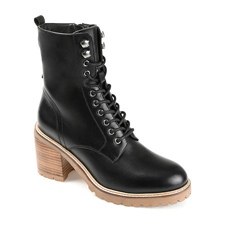Click here for Journee Signature Womens Malle Stacked Heel Bootie... prices