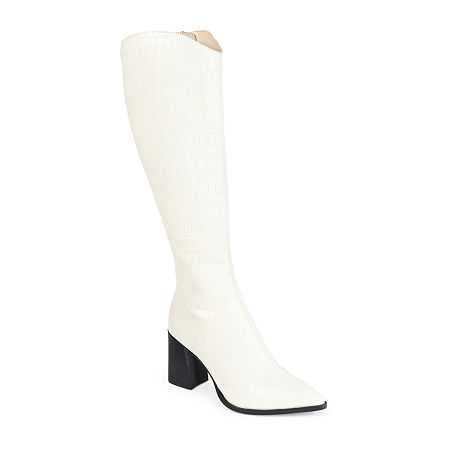 Click here for Journee Signature Womens Laila Stacked Heel Dress... prices