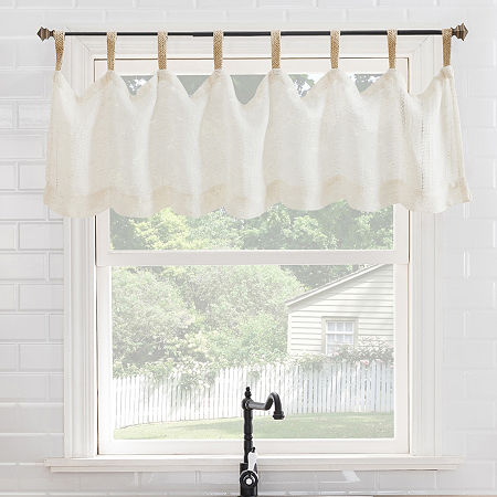 Click here for No 918 Brinley Tab Top Tailored Valance  One Size... prices